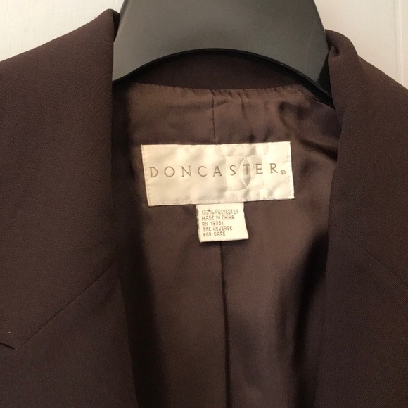 don caster | Jackets & Coats | Don Caster Brown Career Jacketblazer Sz ...